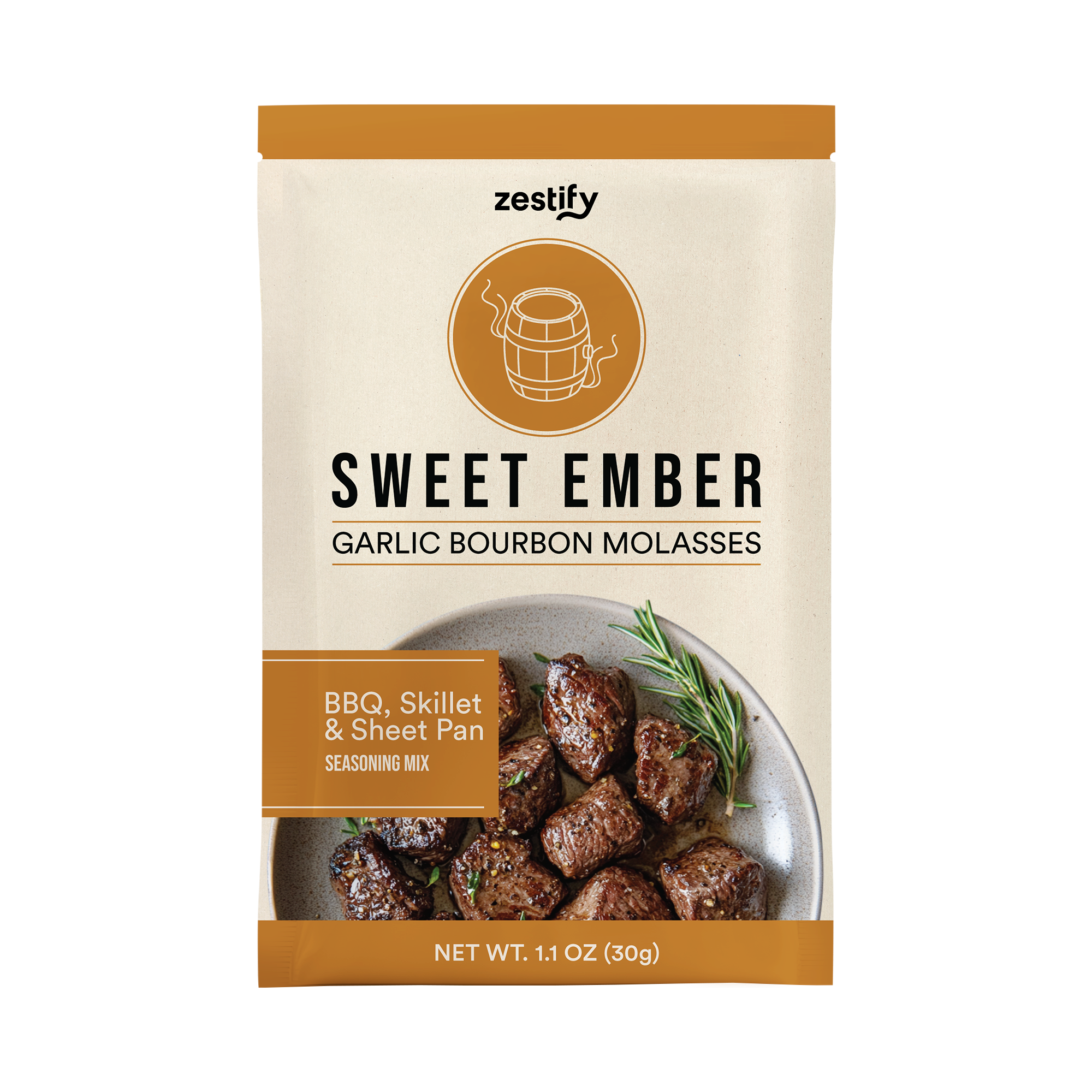 Sweet Ember Garlic Bourbon Molasses Seasoning Mix